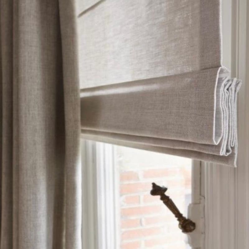 Linen Roman Blinds - Etsy UK