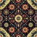 Bundle of 40 Folk Art Seamless Pattern Illustrations Digital Clipart ...