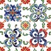 Bundle of 40 Chinese Asymmetrical Seamless Pattern Art Illustrations ...