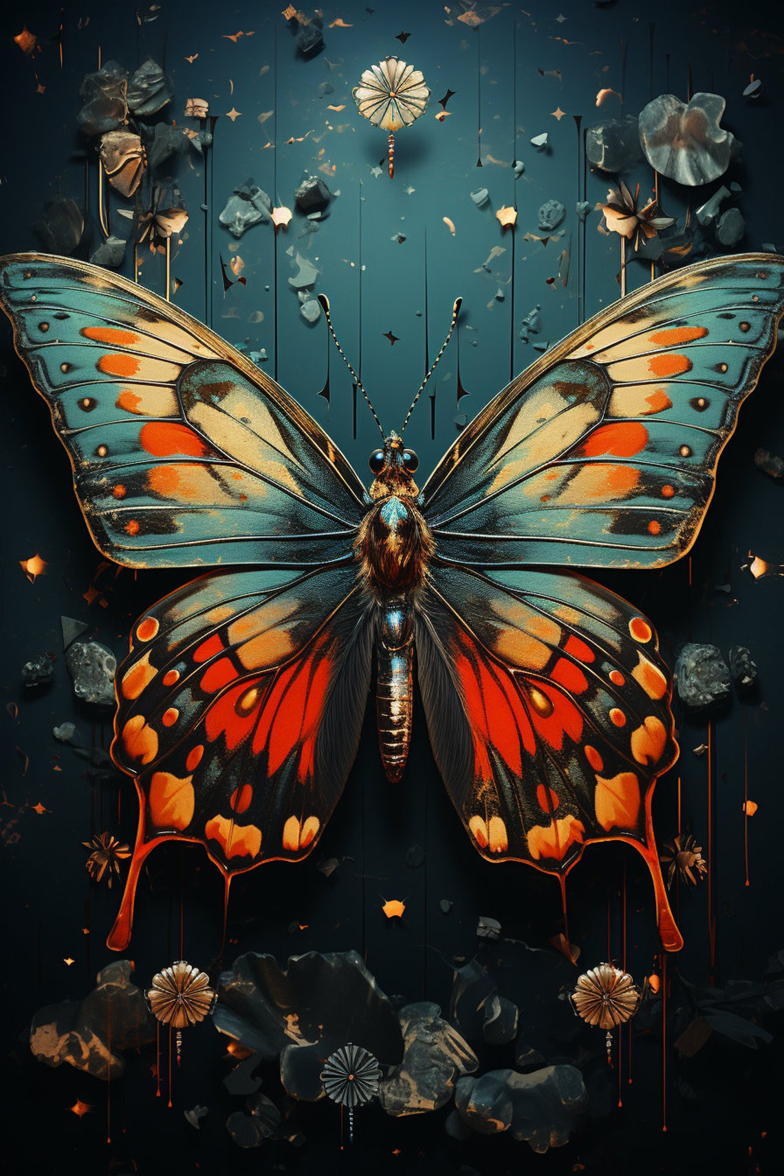 Bundle of 100 Various Butterflies Images Ready for Print - Etsy