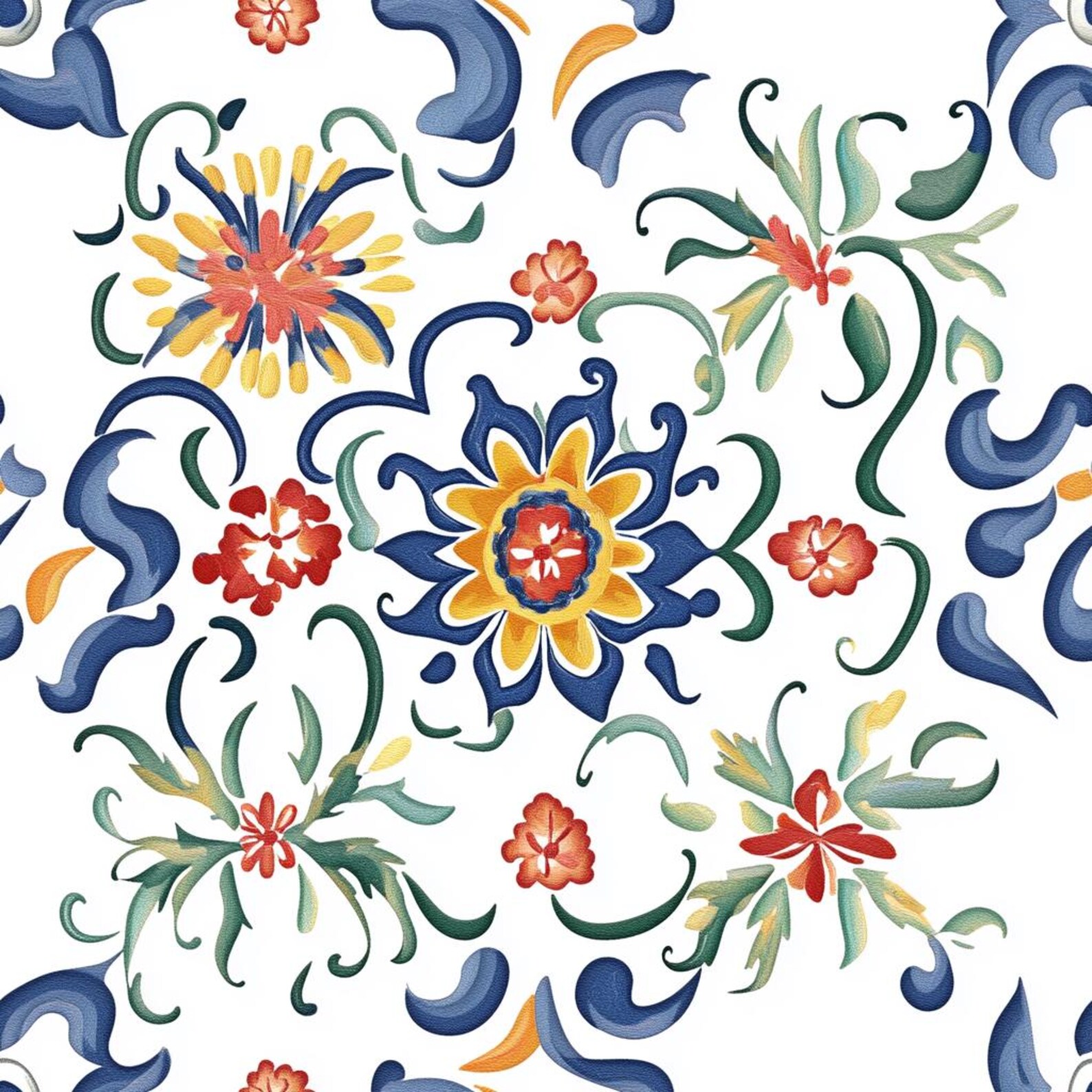 Bundle of 40 Chinese Asymmetrical Seamless Pattern Art Illustrations ...