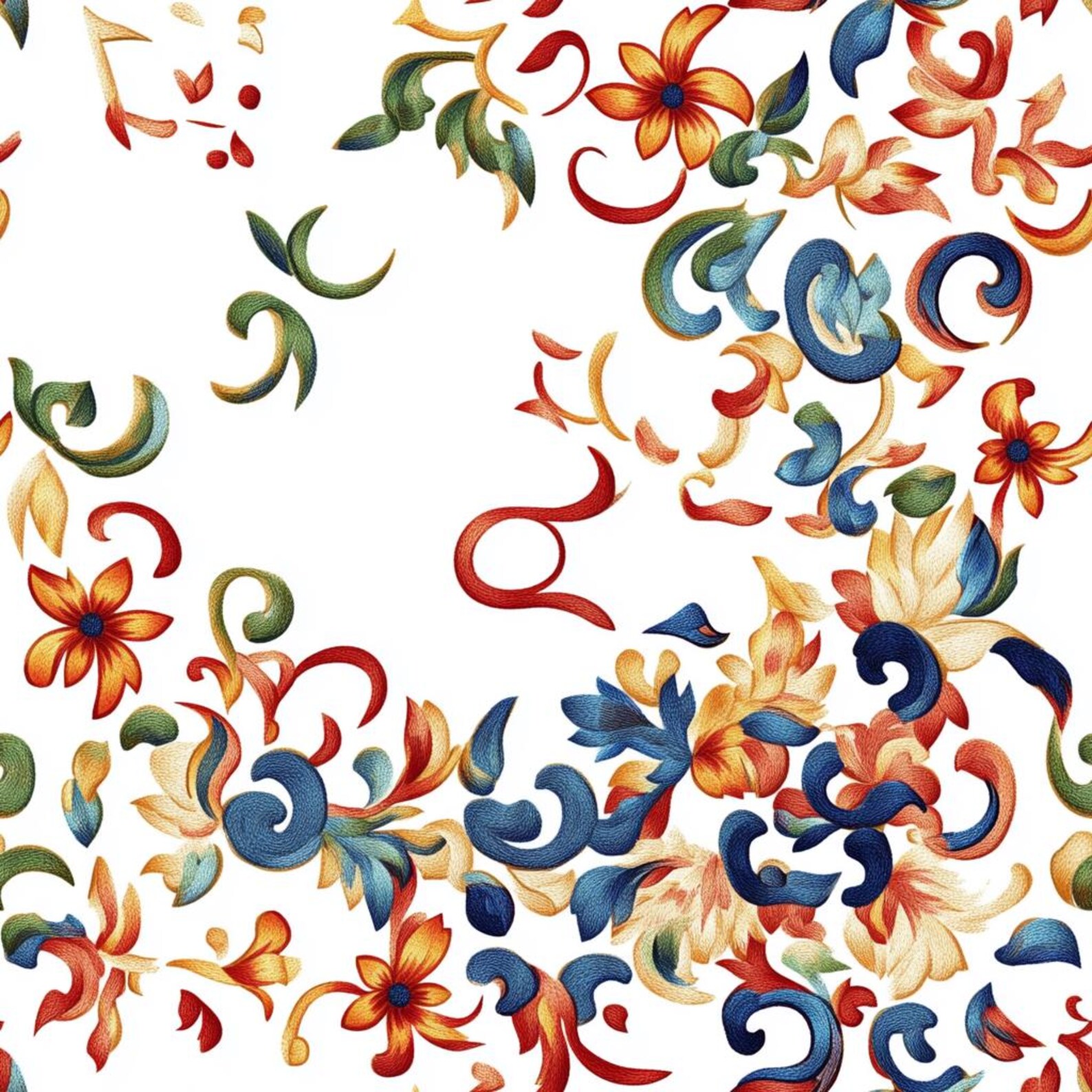 Bundle of 40 Chinese Asymmetrical Seamless Pattern Art Illustrations ...