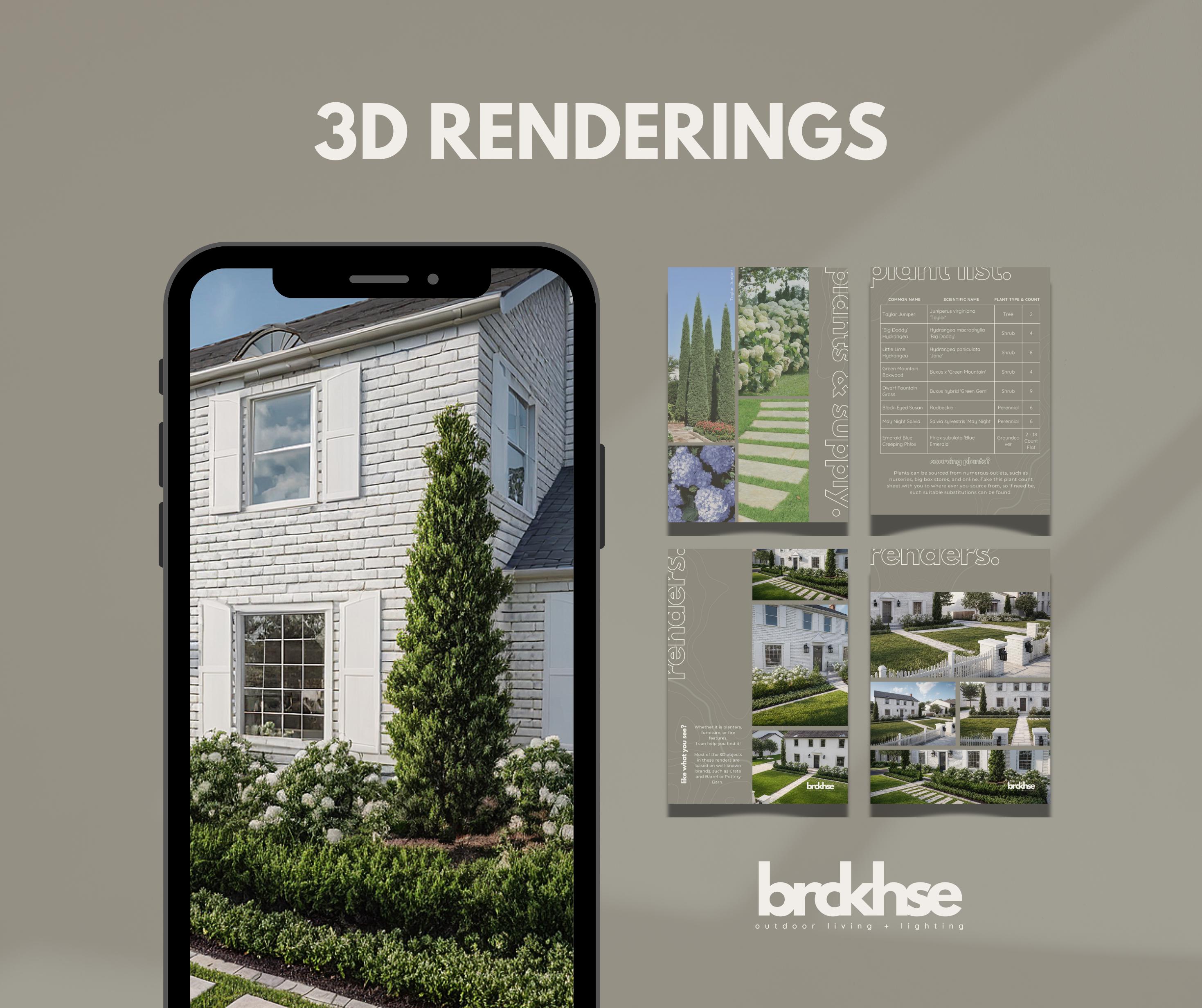 Upgrade to Entire Landscaping Proposal - From Backyard - Etsy