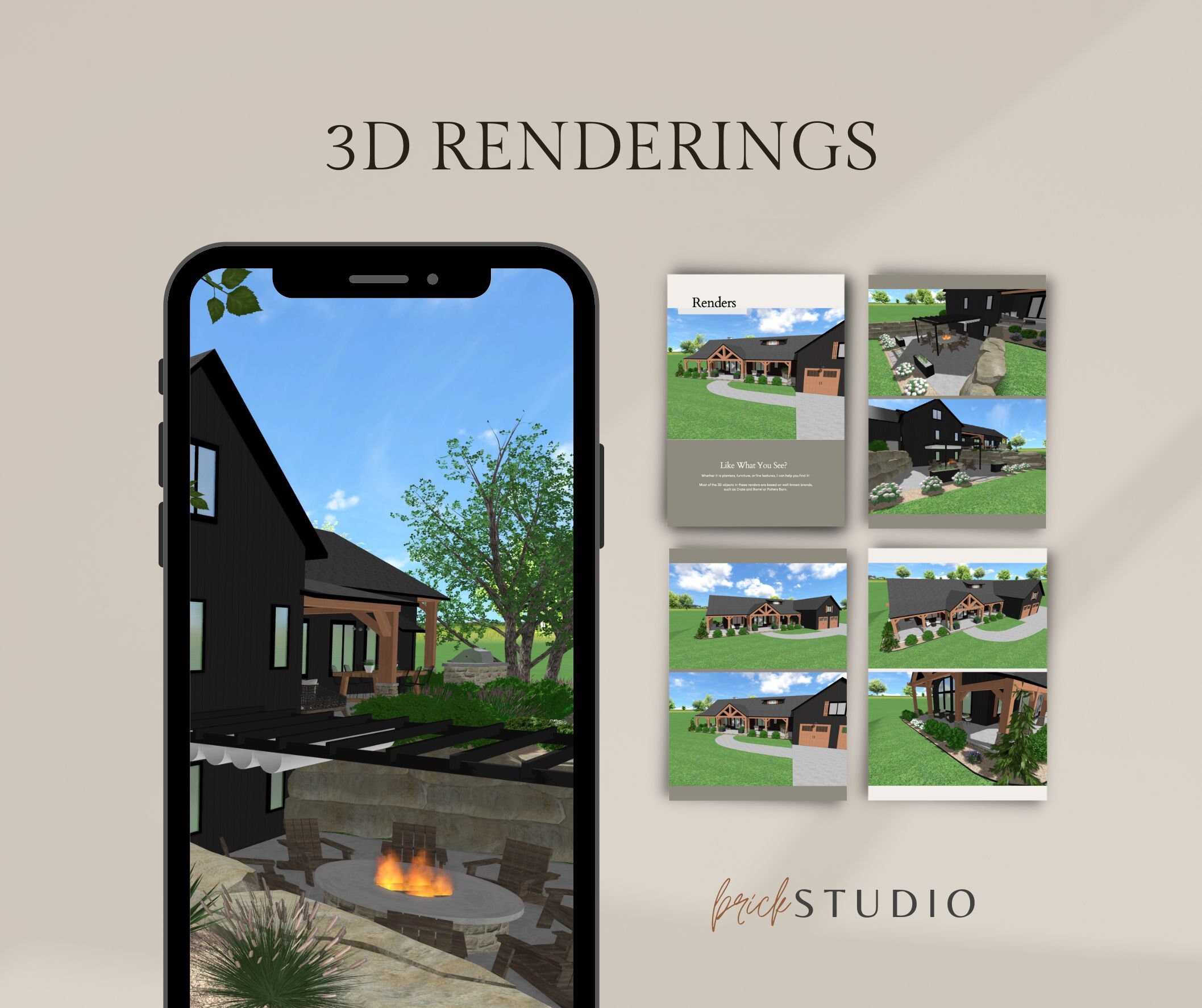 Upgrade to Entire Landscaping Proposal From Back - Etsy
