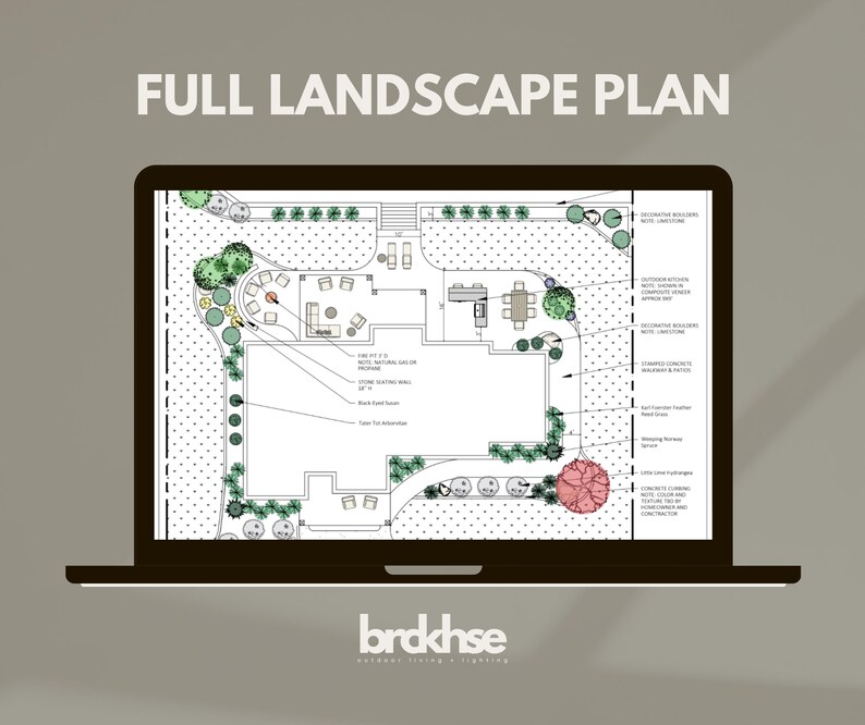 Front Yard Landscaping Proposal - Includes Renderings, Plant Lists, and ...