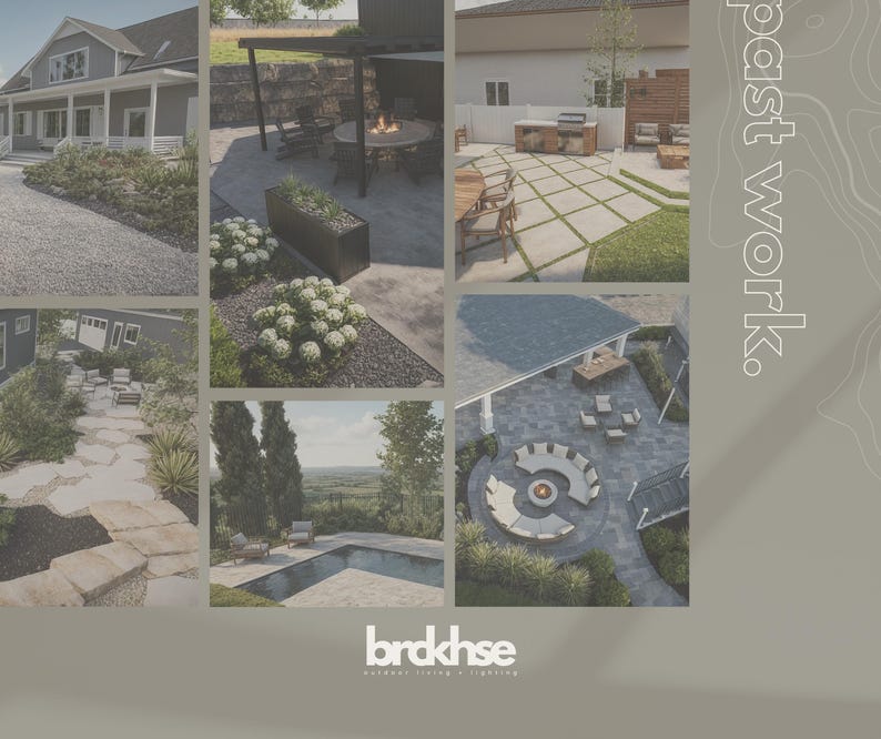 Backyard Landscaping Proposal - Includes Renderings, Plant Lists, and ...