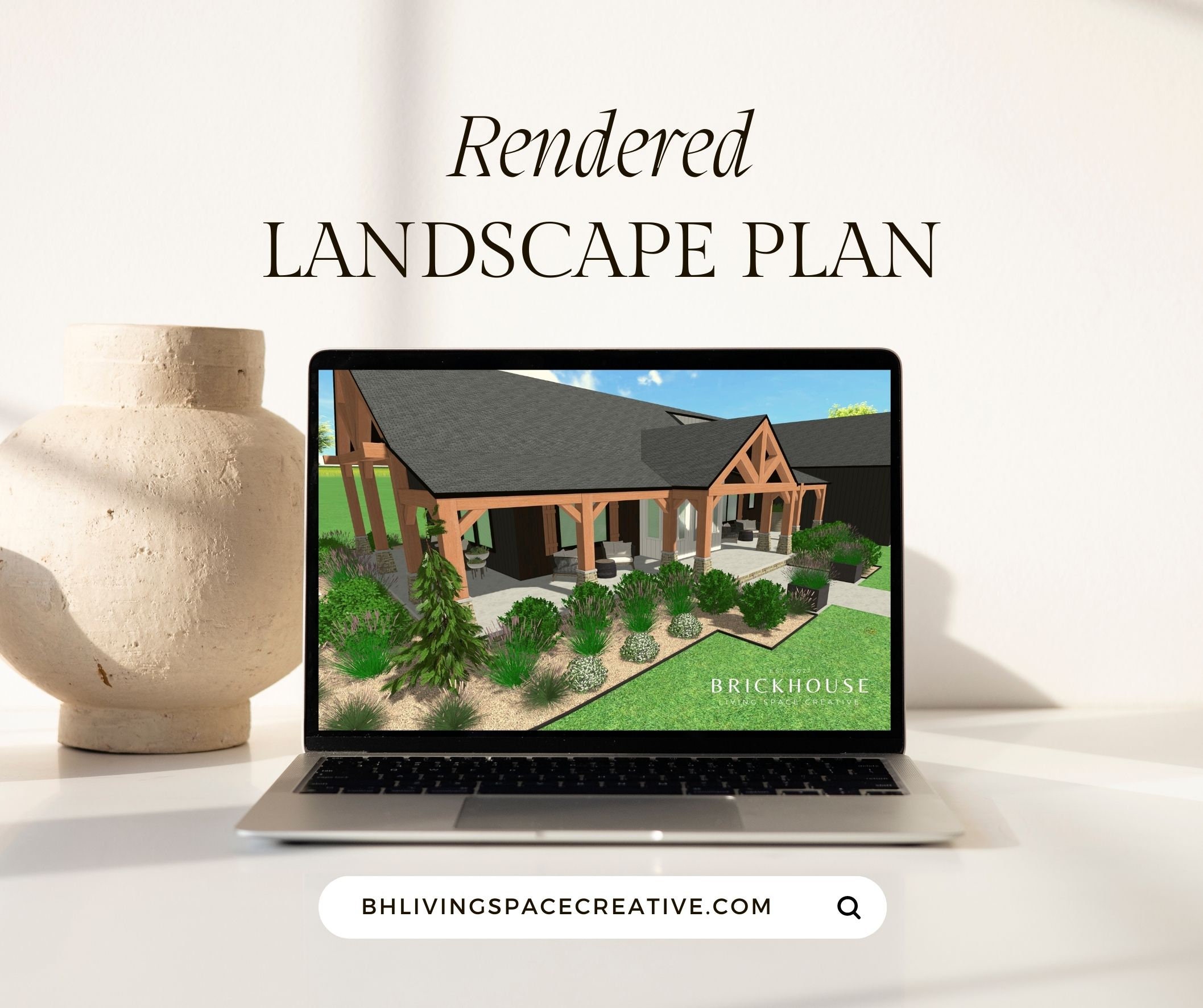 Upgrade to Entire Landscaping Proposal From Back - Etsy