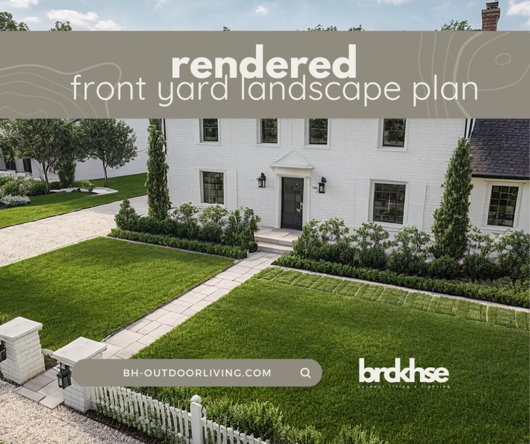 Front Yard Landscaping Proposal - Includes Renderings, Plant Lists, and ...