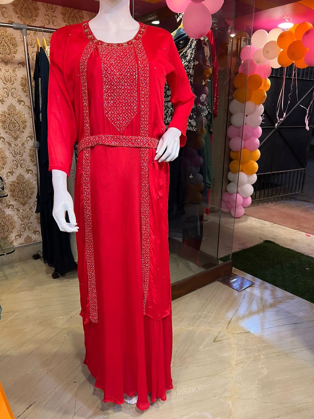 Red Hot Dress,,,,,partywear Dress,,,,,beautiful Dress - Etsy