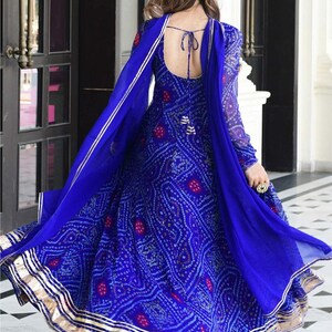 Lavis Blue Long Gown,,,,dress,,,,indian Dress - Etsy