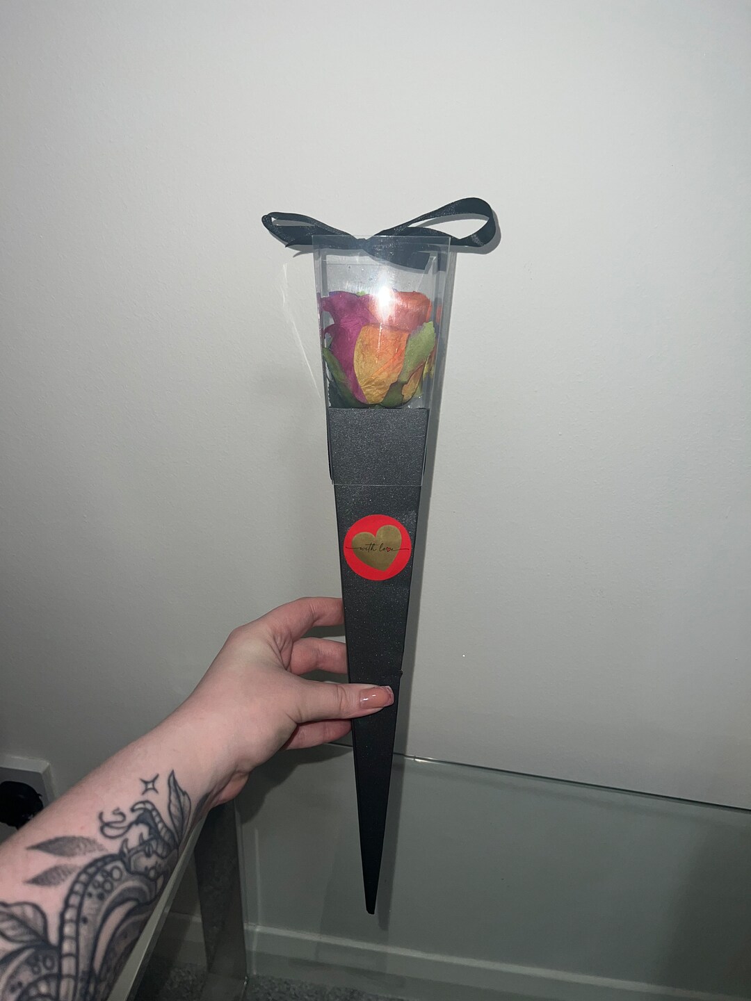 Single Rose Flower Box - Etsy