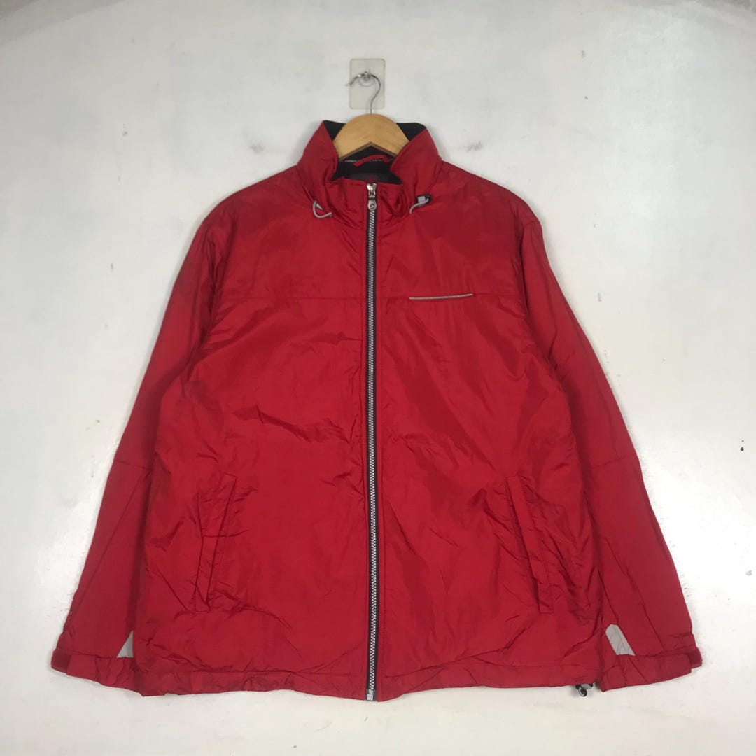 Vintage First Down Windbreaker Utility Jacket Full Zipper Menswear ...