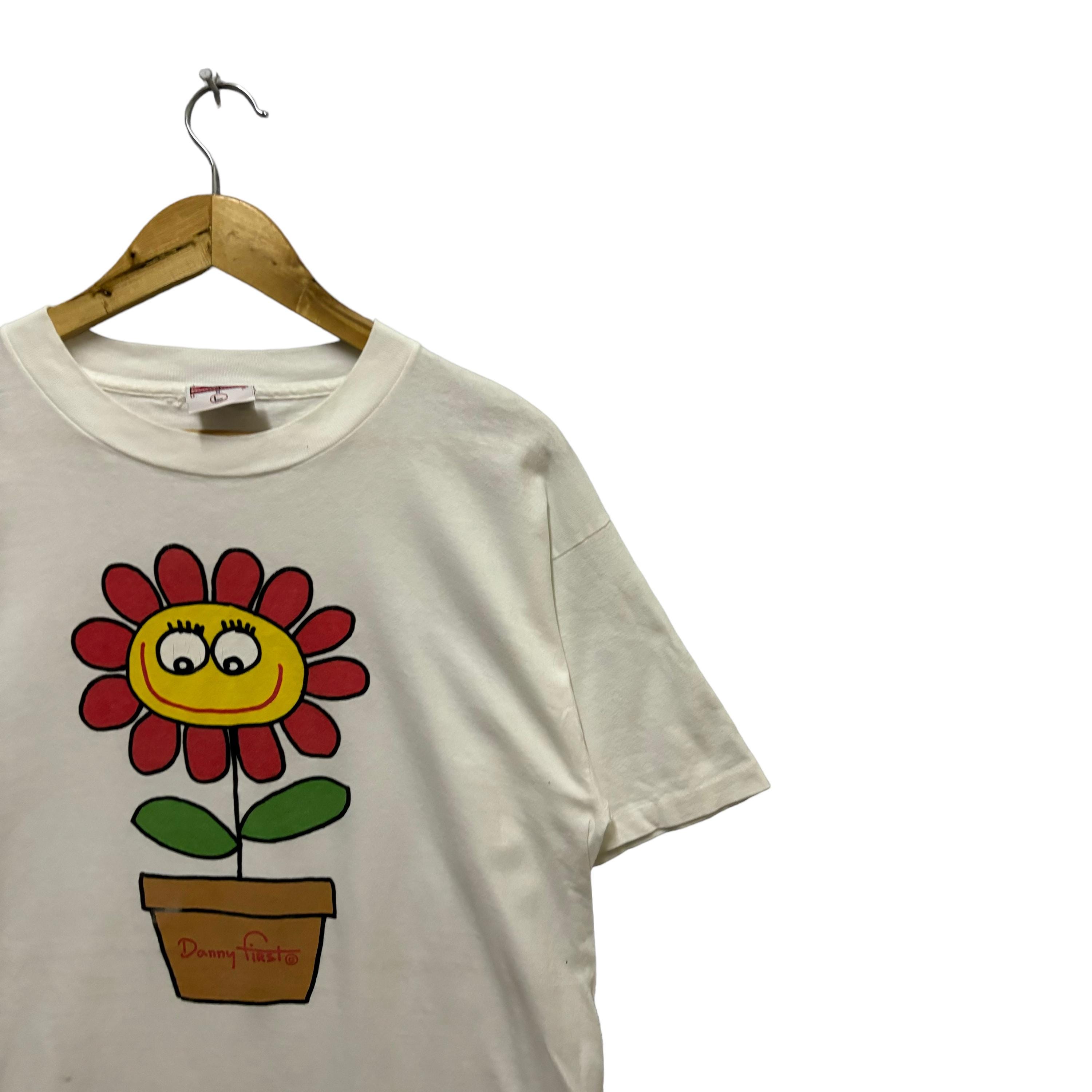 Vintage Danny First Usa Design Big Logo Graphic Streetwear Style Top ...