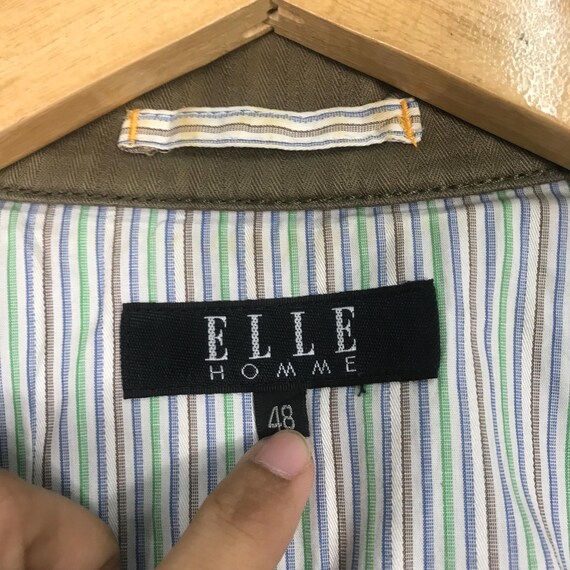 Vintage ELLE HOMME Chore Jacket Menswear Fashion Styl… - Gem