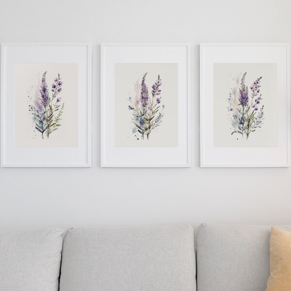 Lavender Wall Art - Etsy