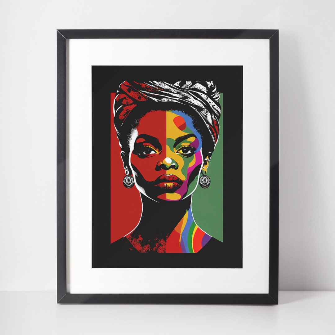 Printable Wall Art, Black History, Pop Art Series, Botanical Wall Art ...