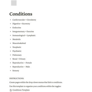 NOTION TEMPLATE: Clinic Note Organizer for Clinical Practitioners ...
