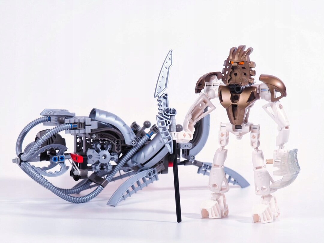 LEGO Bionicle 8596 Titan Takanuva Used Robot Complete Set Toa - Etsy