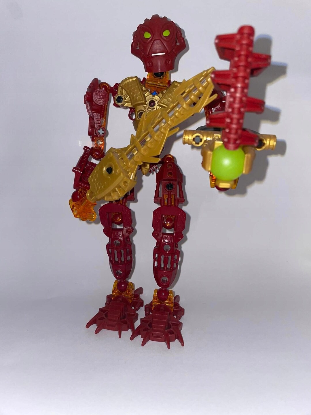 LEGO BIONICLE 8727 Inika Toa Jaller Bricks Used - Etsy