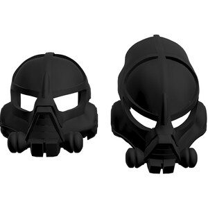 Kanohi Great Huna 3D Printed Bionicle Mask of Concealment Lego Bionicle ...
