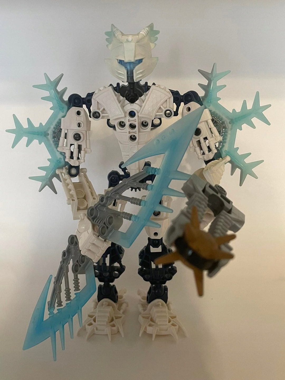 LEGO Bionicle 8988 Glatorian Gelu Used Robot Complete Set - Etsy