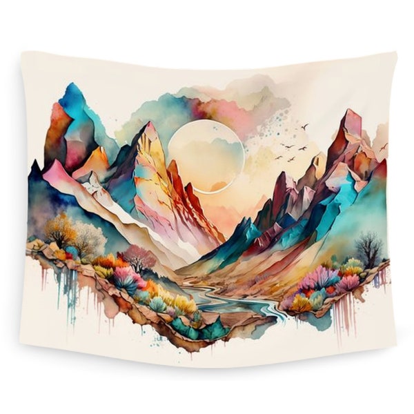 Boho Tapestry - Etsy