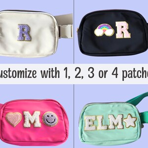 Personalized Fanny Pack Girl Custom Belt Bag Child Patch Belt Bag Women ...