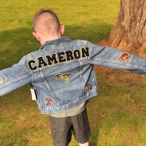 Custom Boy Jacket for Toddler Boy Personalized Gift for Boy Birthday ...