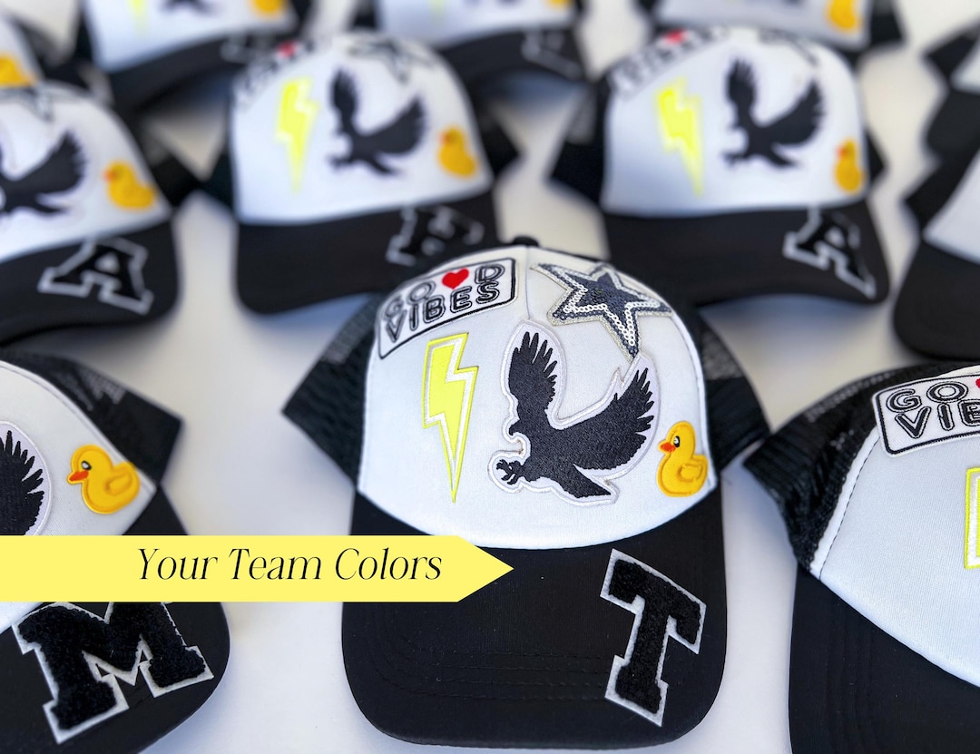 Custom Team Hat Cheer Team Gifts Personalized Sports Team Custom Hat ...