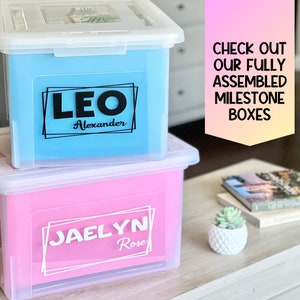 Kids Memory Box Labels Download Kids File Box Printable Labels Editable ...