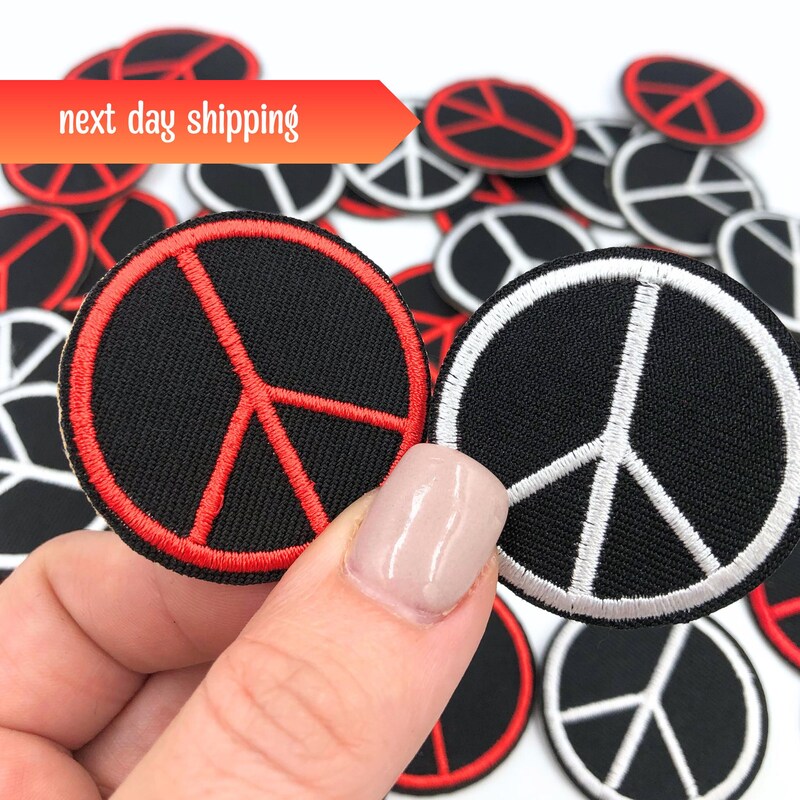 Peace Sign Patch - Etsy