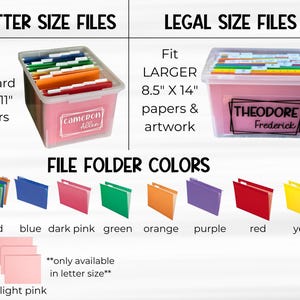 School Memory Box Kid File Box Children Milestone Tote Newborn Baby ...