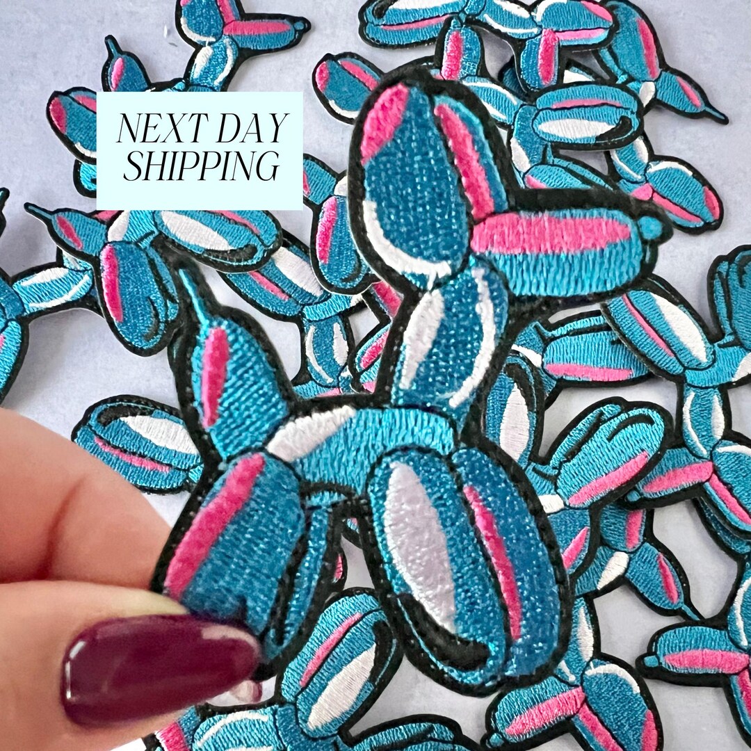 Iron-on Balloon Animal Patch: DIY Crafts Embellishment - Etsy