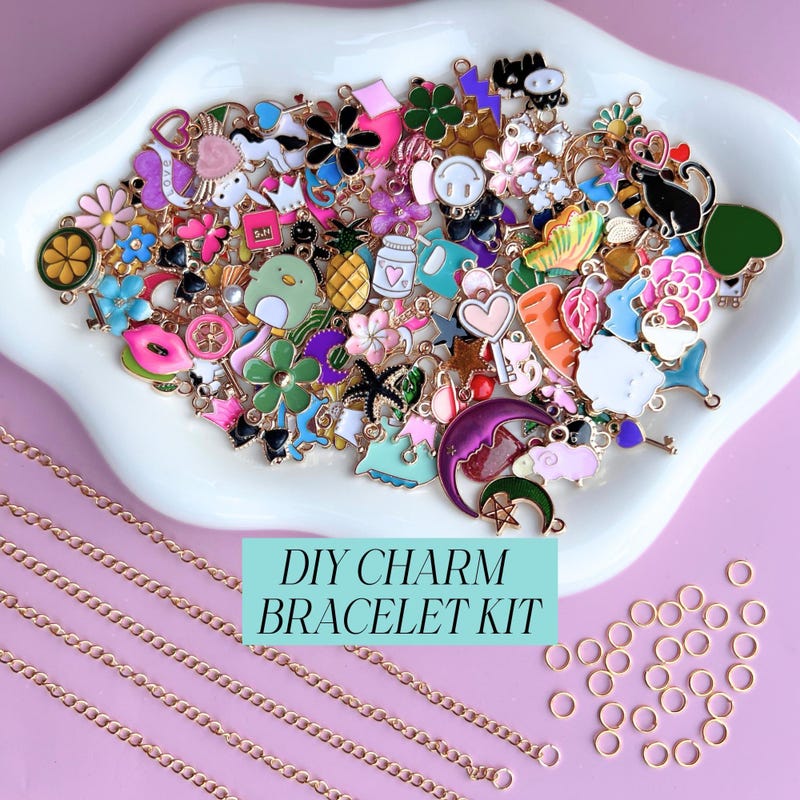 Charm Bracelet Kit - Etsy
