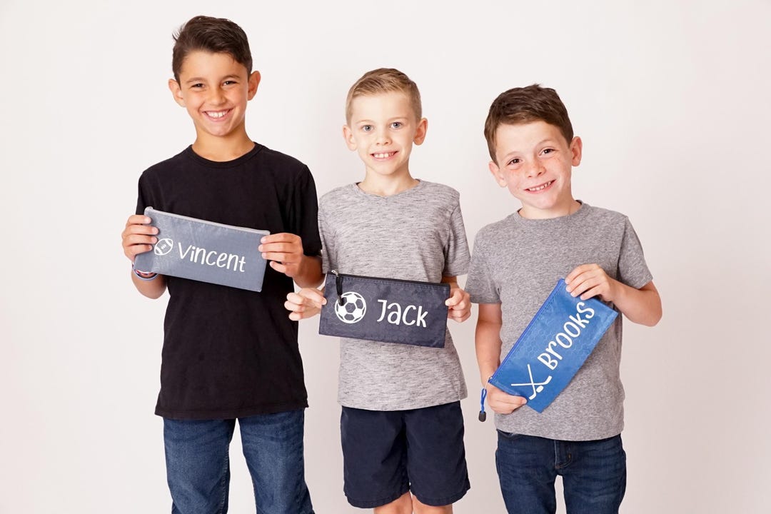 Personalized Pencil Case: Sport Fan Back to School Gift - Etsy