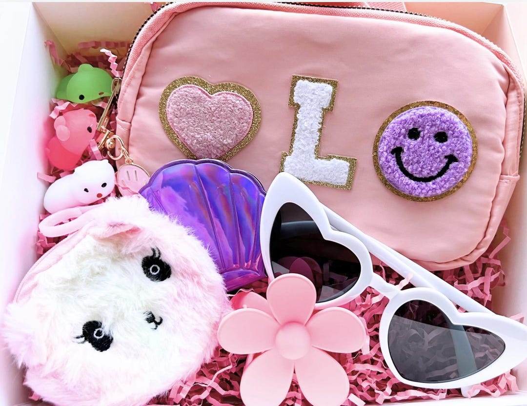 Personalized Fanny Pack Gift Box: Tween Girl Crossbody Bag Set - Etsy ...