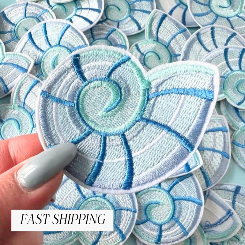 Seashell Applique - Etsy
