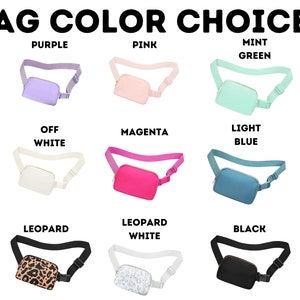 Personalized Fanny Pack Girl Custom Belt Bag Child Patch Belt Bag Women ...