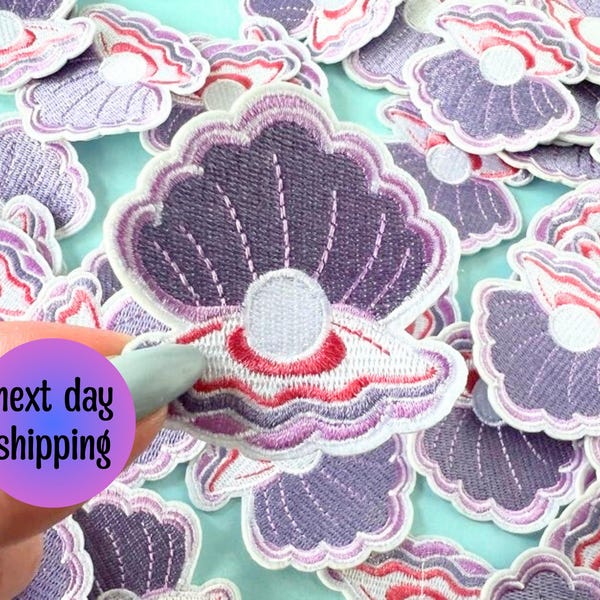 Seashell Patches - Etsy