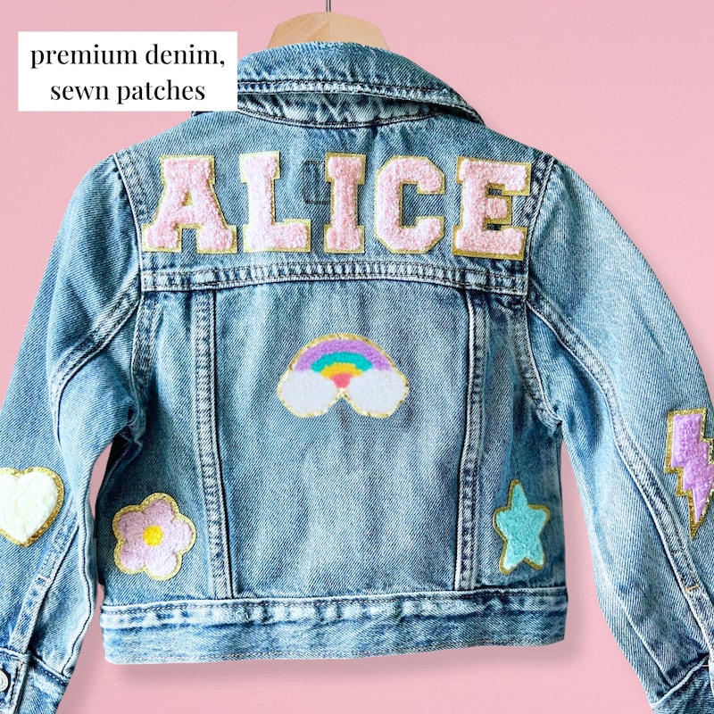 Custom Jean Jacket - Etsy