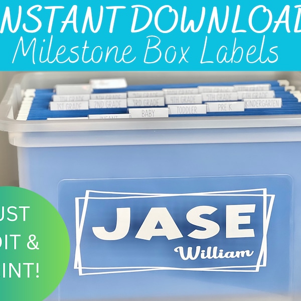 Printable File Folders - Etsy