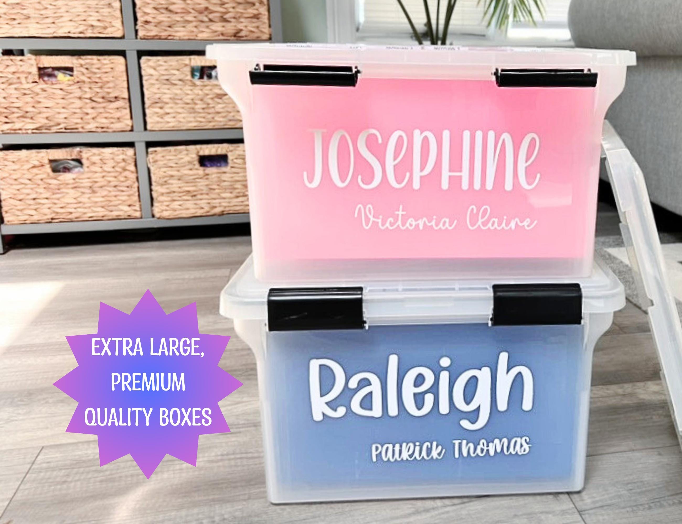 Kids art storage box store