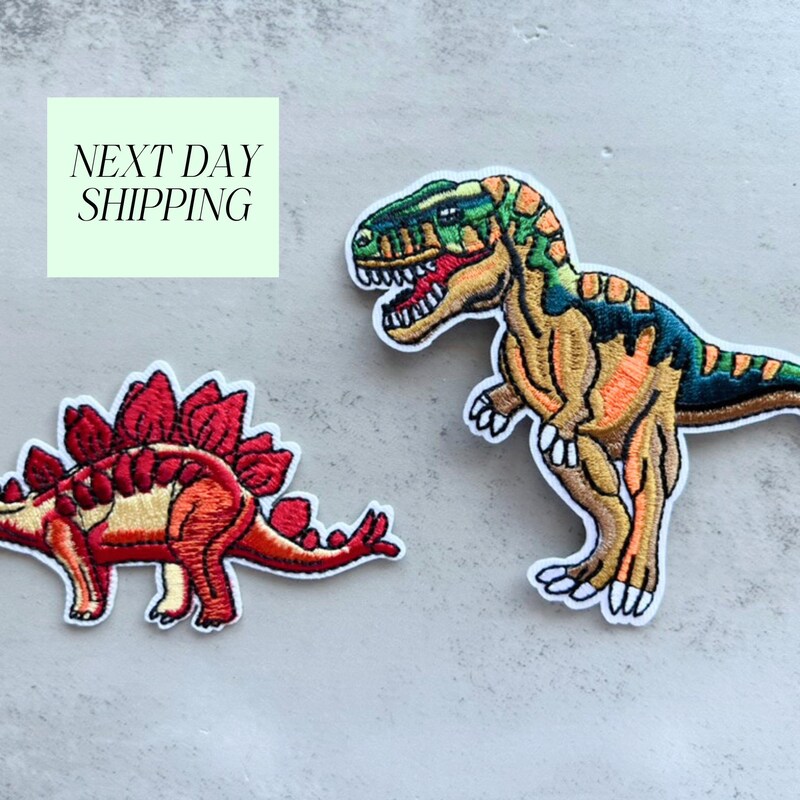 Dinosaur Patch - Etsy