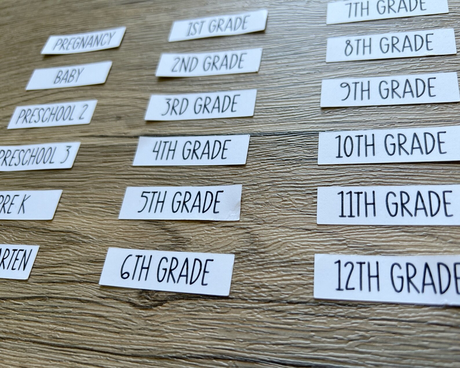 Printable Labels Kids Milestone Box Labels Kids File Box - Etsy