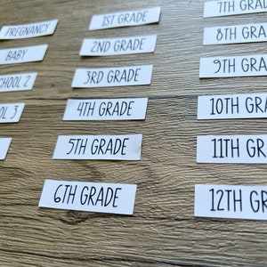 Printable Labels Kids Milestone Box Labels Kids File Box Editable ...