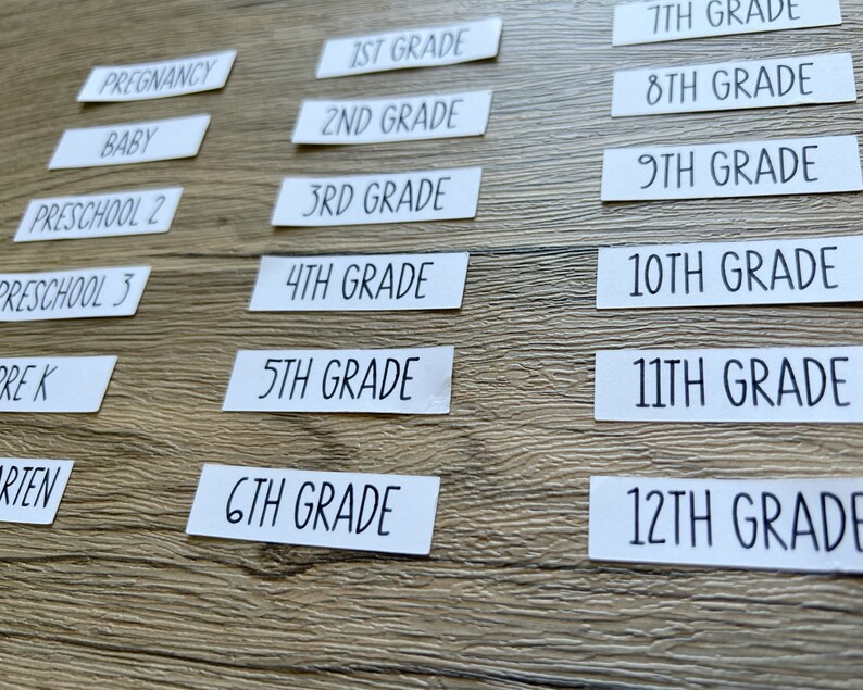 Kids Memory Box Labels Download Kids File Box Printable Labels - Etsy