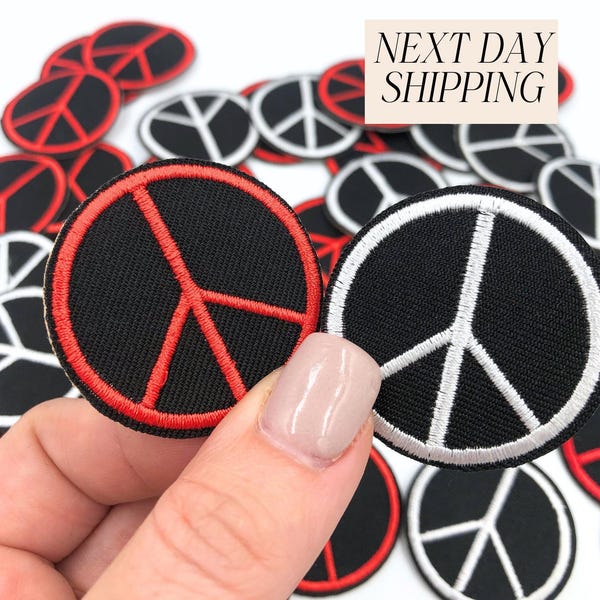 Peace Sign Patch - Etsy