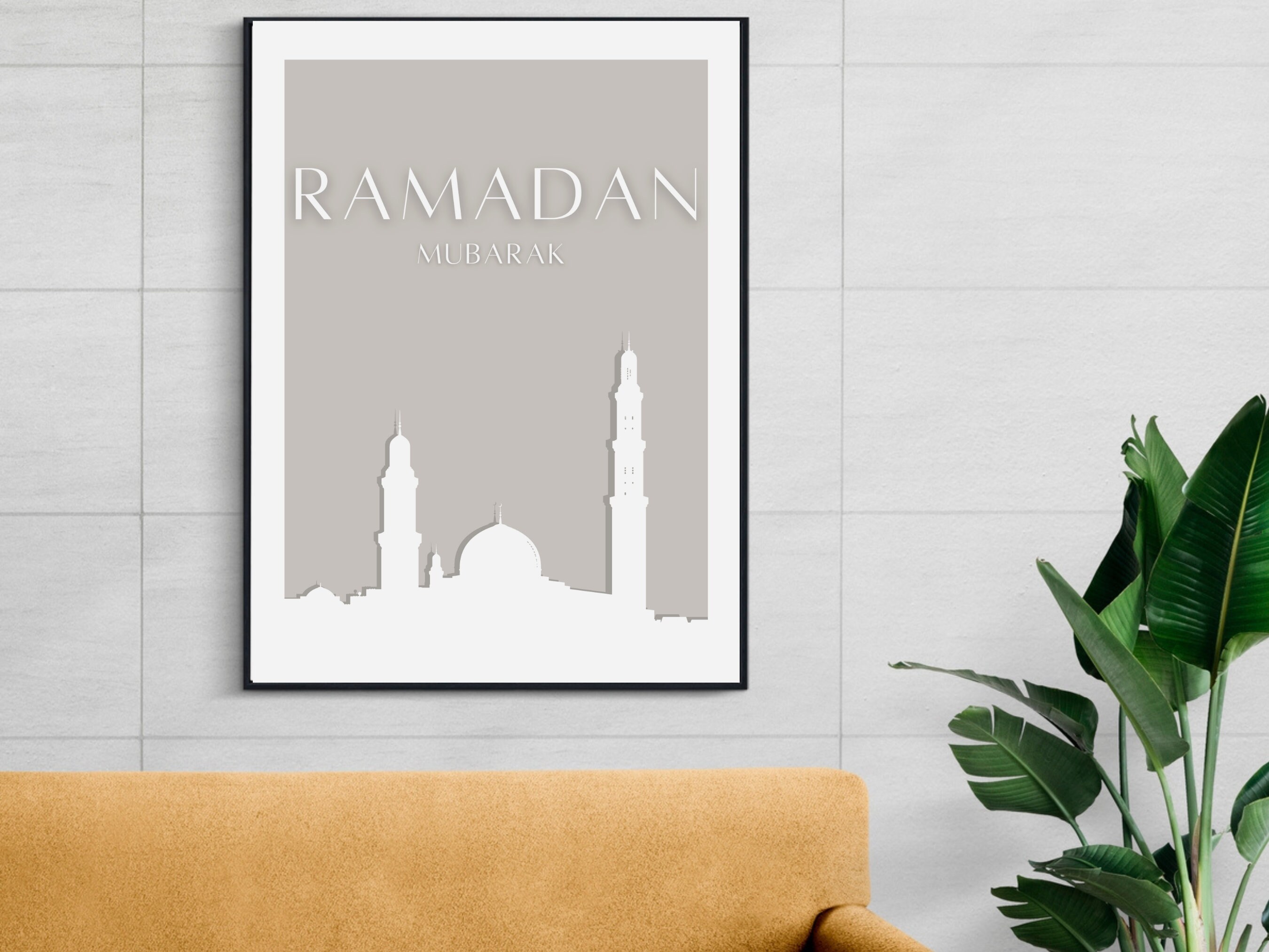 Printable Ramadan Art Neutral Ramadan Ramadan Gift Ramadan Décor ...