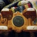 Vintage Conestoga Wagon Bank, Made in Japan, Norcrest Sticker on Base ...