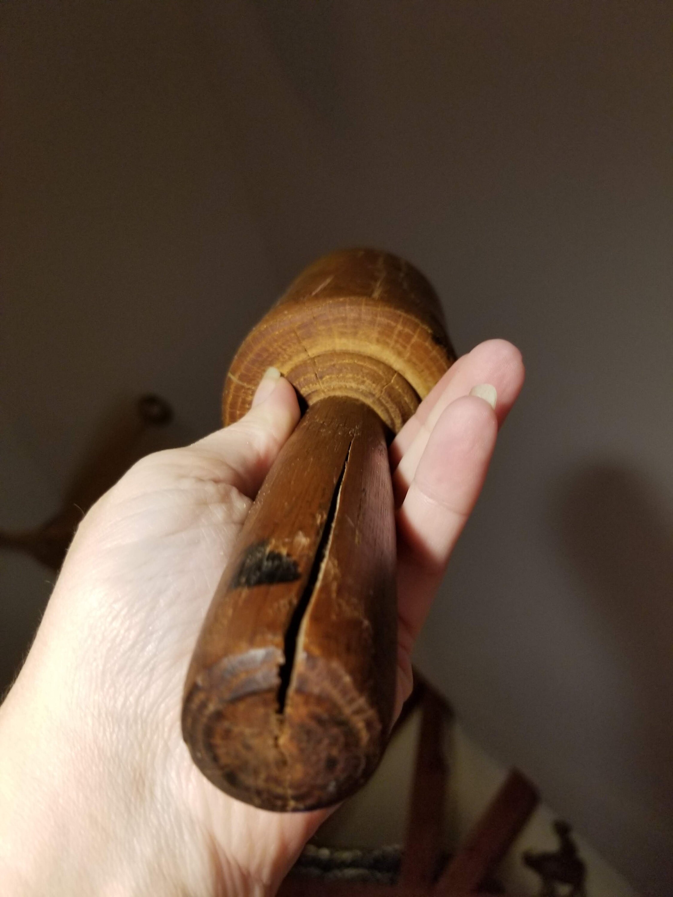 Vintage Wood Masher and Wood Carver's Mallet - Etsy